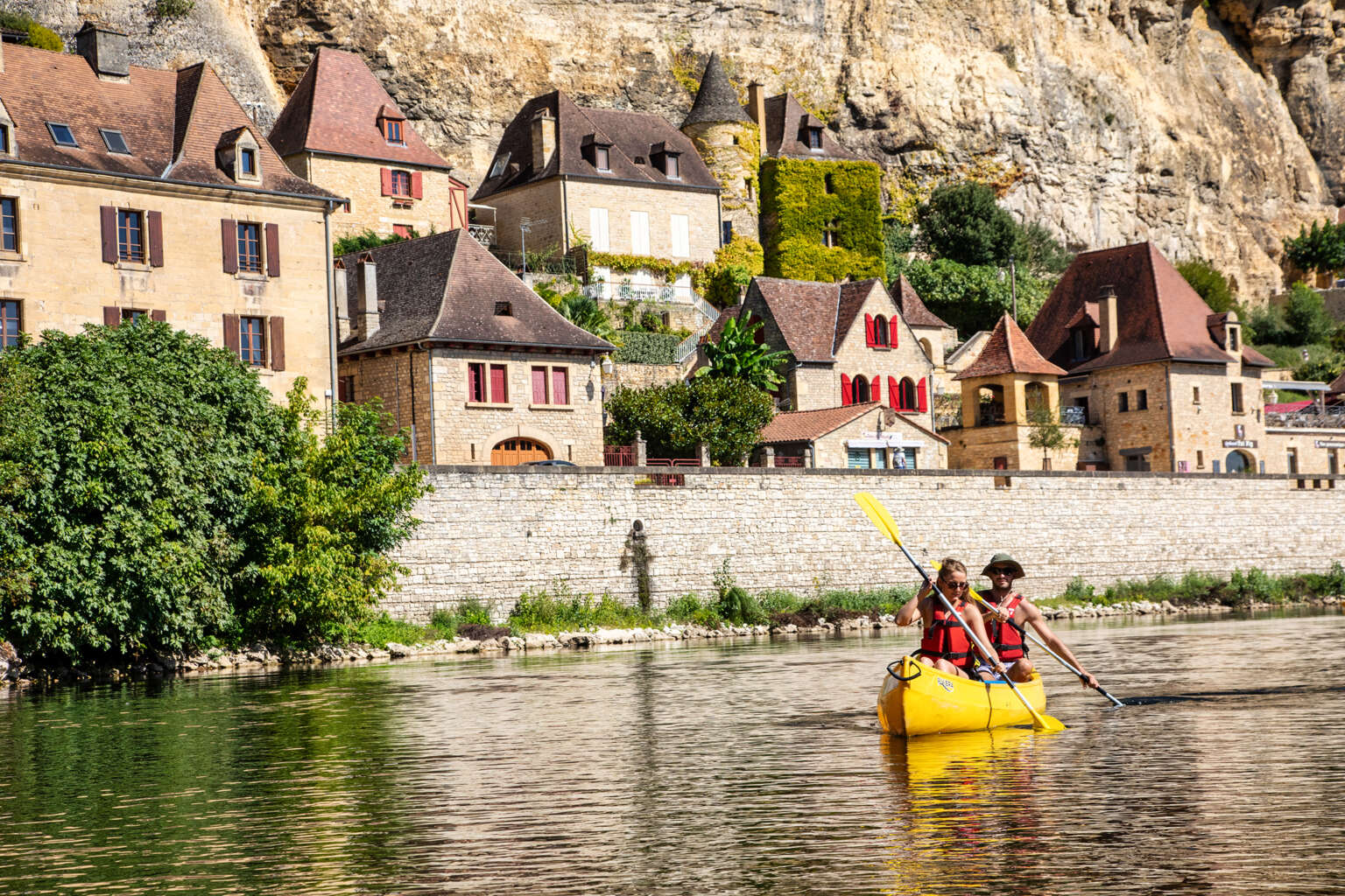 Parcours canoë Vitrac > Beynac - Canoës Butterfly